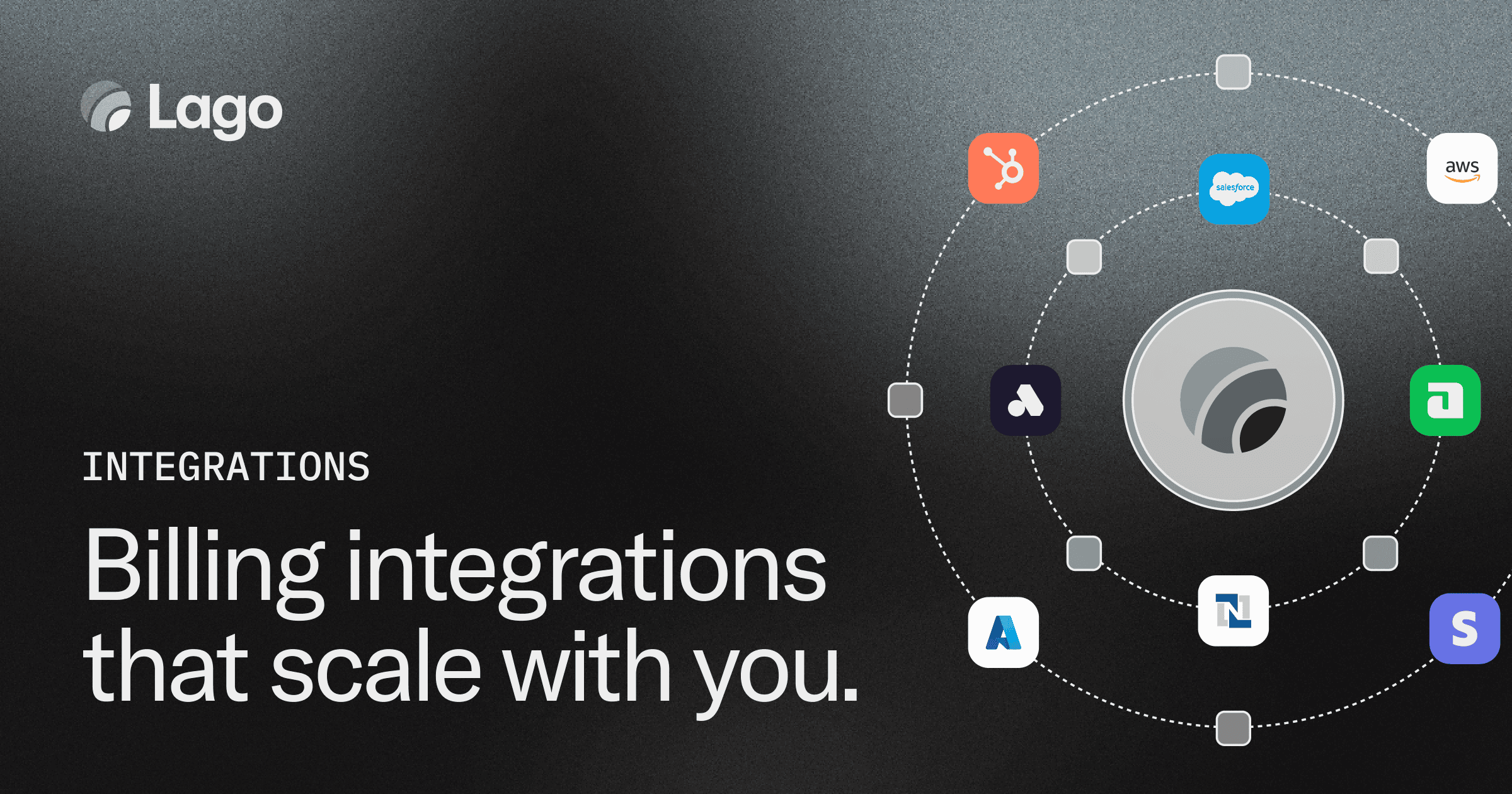 Lago Integrations | Connect Data and Billing Pipelines
